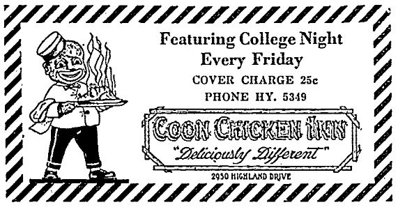 Coon Chicken Inn: A Stain on Utah History | Utah Communication History ...
