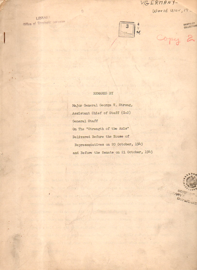 OSS war documentary “The War Department Report” leaves mark at the ...