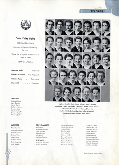 Delta Delta Delta and Sigma Alpha Epsilon, the forgotten houses from ...